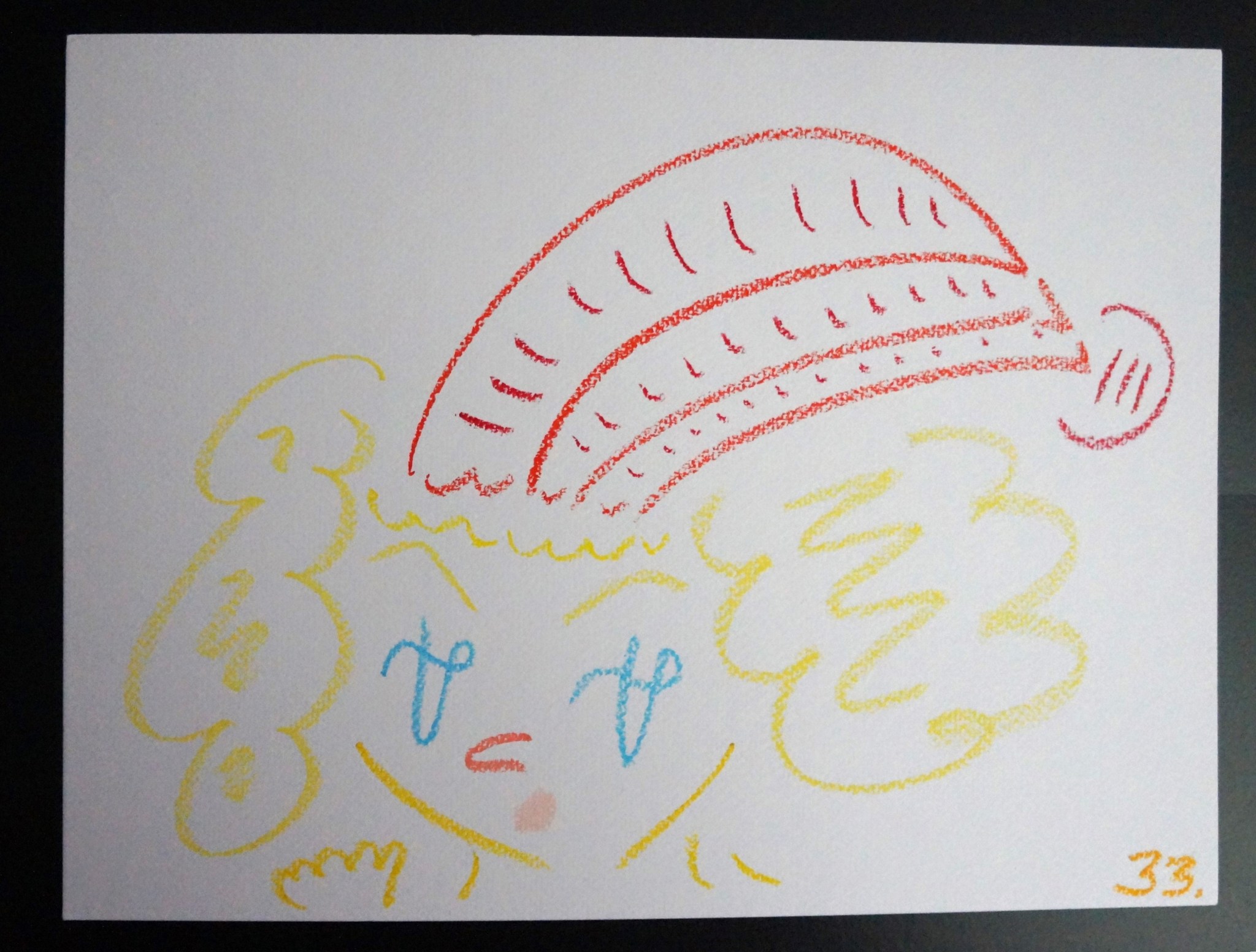 33 – Oil Pastel Series – Part X (2025) – (Oil Pastel on 9×12 Drawing ...