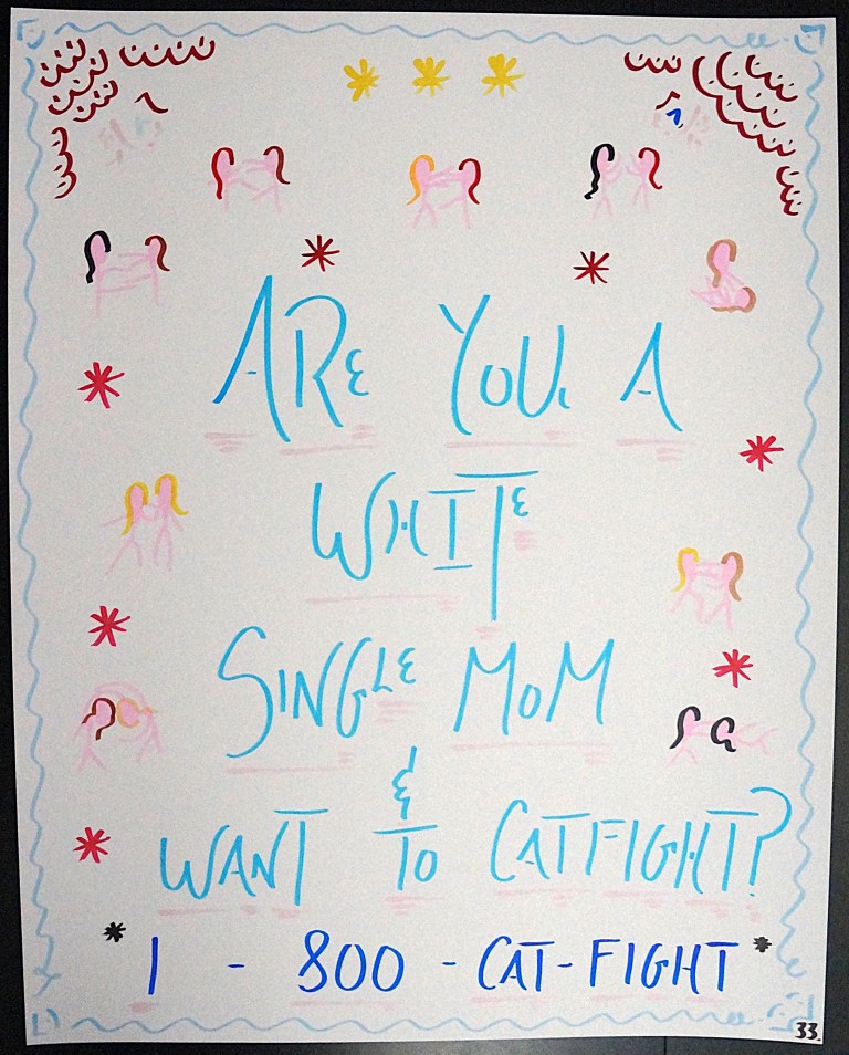 33 – Are You A White Single Mom & Want To Catfight? 1-800-CAT-FIGHT ...